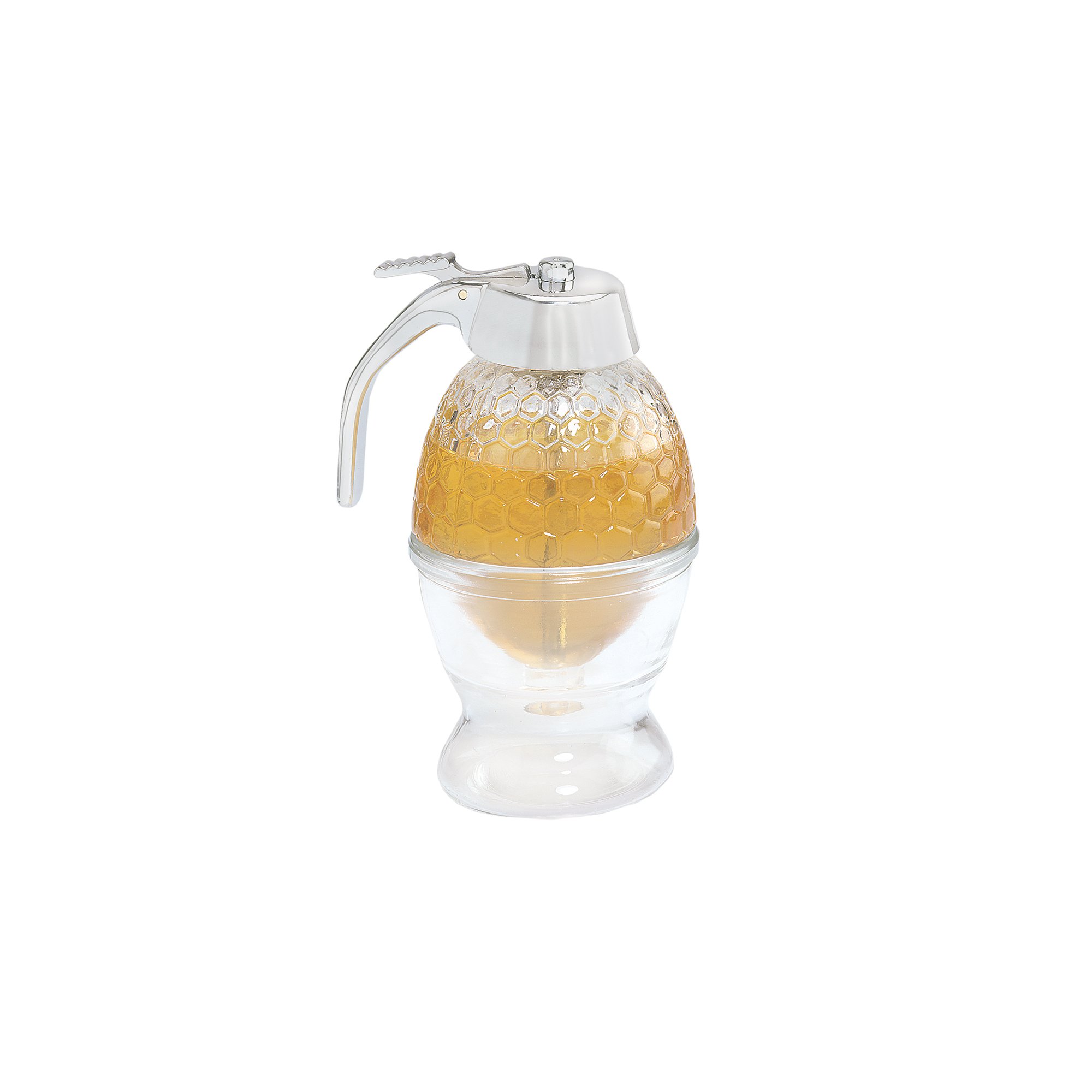 Fox Run Syrup Dispenser Honey, 1 Count (Pack of 1), Clear
