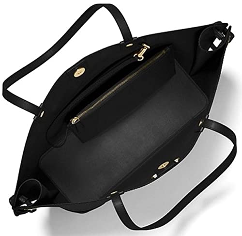 MICHAEL MICHAEL KORS Women's Edith Large Saffiano Leather Tote Bag Black