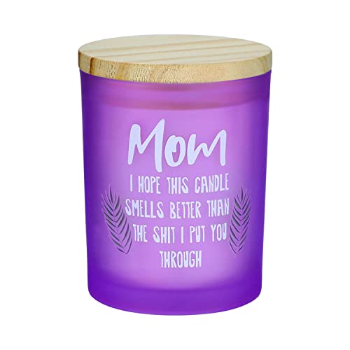 Gifts for Mom, HOTIOGA Mom Gifts from Daughter and Son Funny Scented Candles Mother Presents for Christmas Mothers Day Birthday Thanksgiving