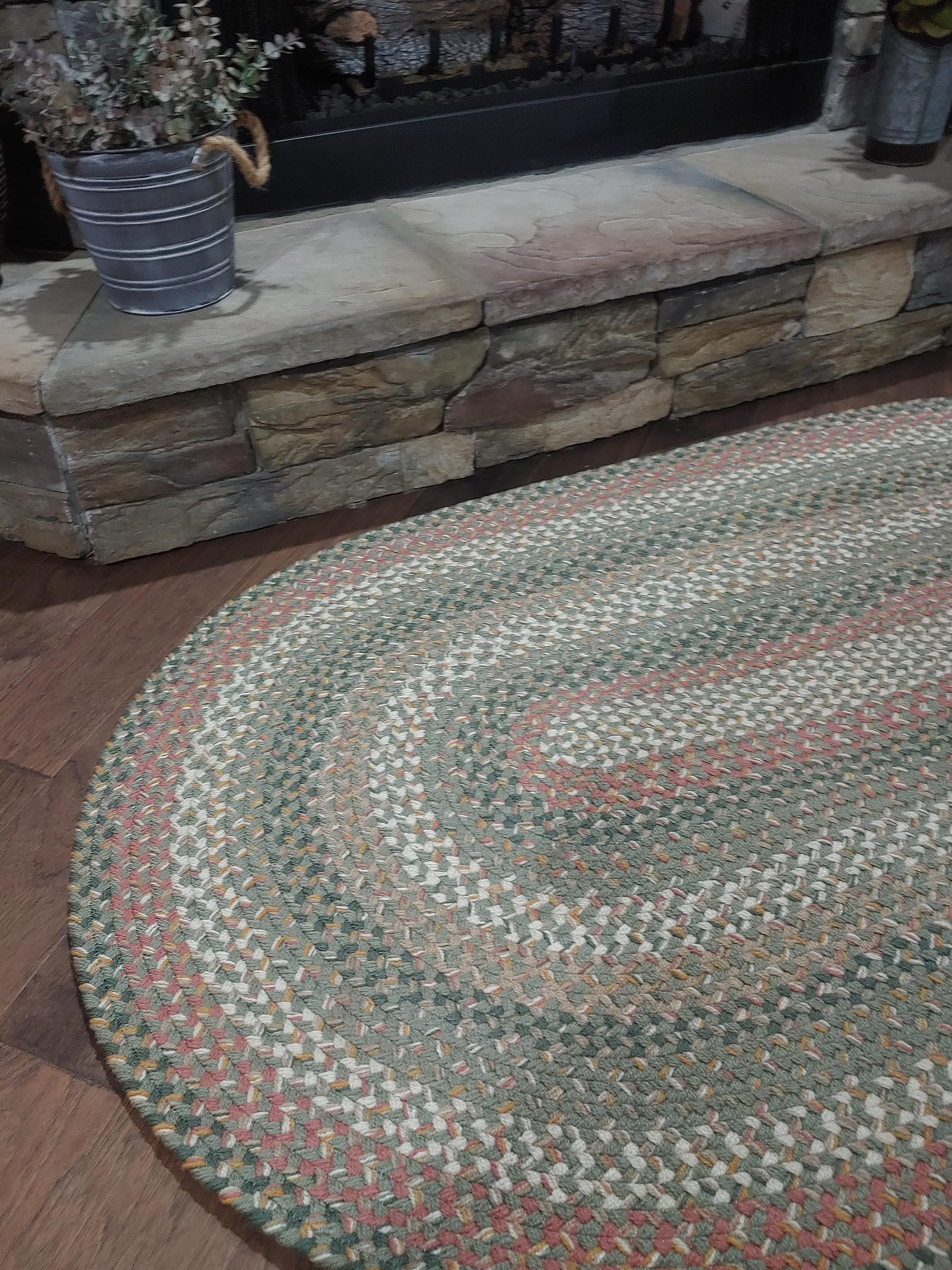 Braided Rug Joseph's Coat 731JC (4' x 6')