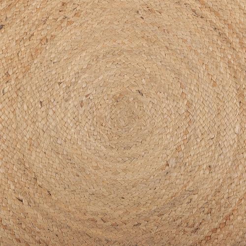 Hand Braided Round Jute Rug Area 4x4 Round Rug Custom Size Round Rug Indian Handmade Home Decor Round Rug 120x120 cm