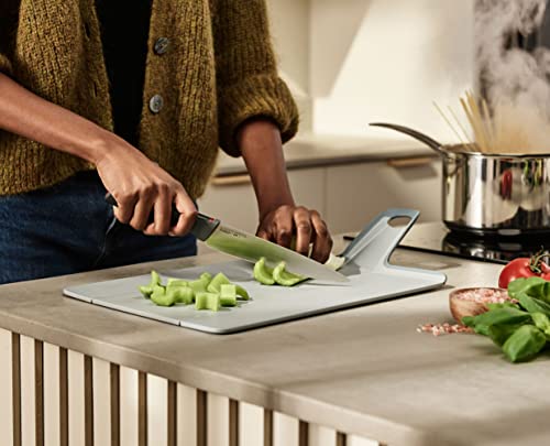 Joseph Joseph Chop2Pot Plus Folding Chopping Board (Regular) - Pale Blue Medium