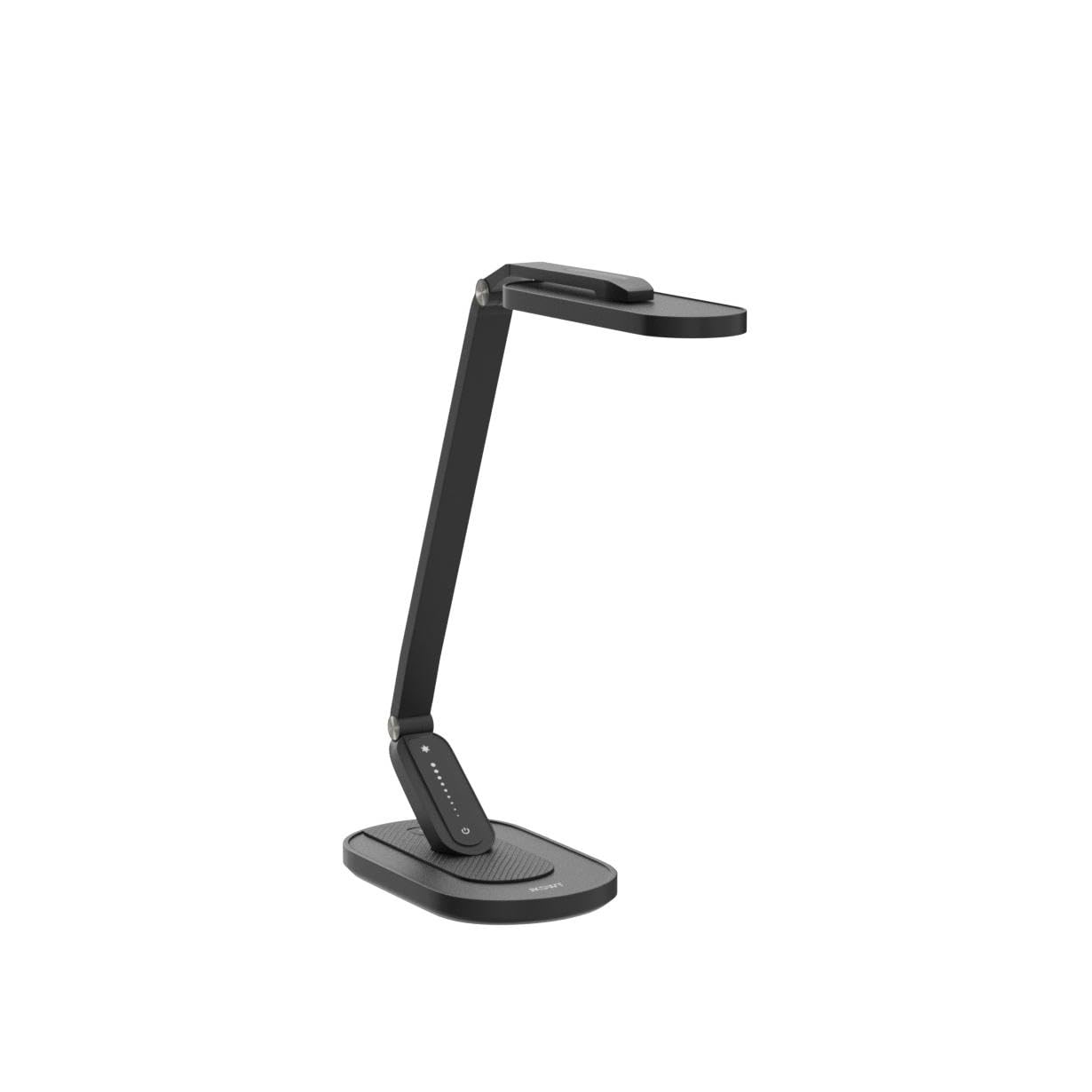 JKSWT LED Desk Lamp, Eye-Caring Table Lamps with 72 LED, 9 Brightness Levels, 5 Color Modes, USB Charging Port,Touch Control and Memory Function, 10W Reading Lamps for Home Office, Black