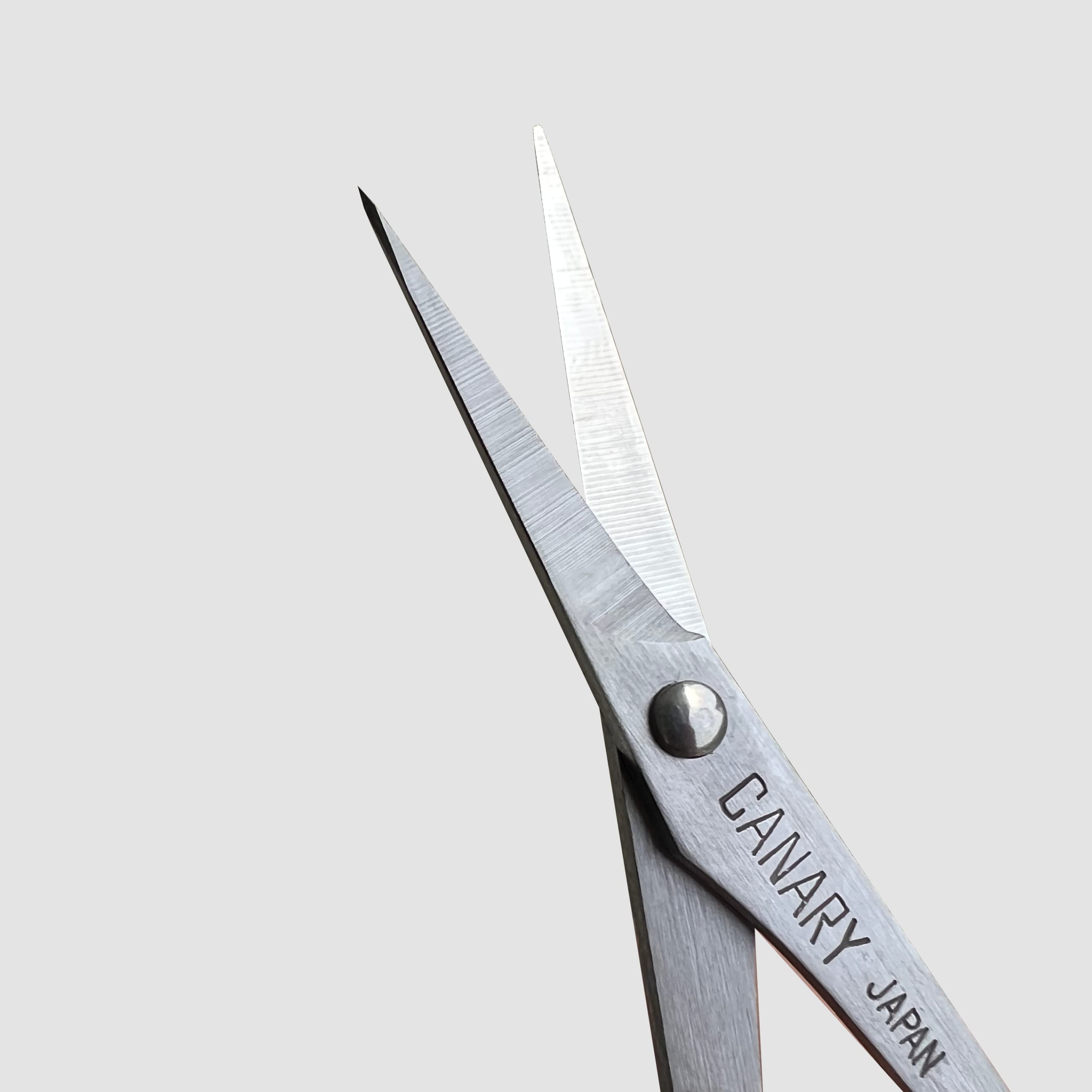 CANARY Small Sharp Scissors for Paper Cut Art and Collage, Professional Mini Scissors with Fine Precision Tips, Japanese Stainless Steel Blade, Papercutting Detail Scissors Tool, Black, Made in JAPAN