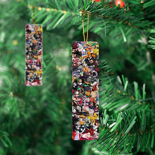 Bookmarks Metal Ruler Bookography Collage Measure Tassels Bookworm for Reading Markers Bookmark Christmas Ornament Book Gift Bibliophile