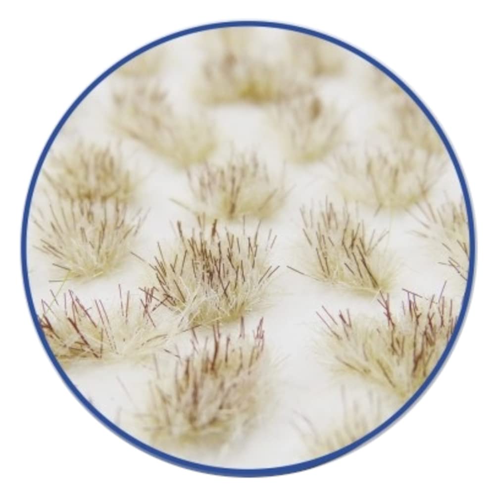 Green Stuff World Grass Tufts for Models and Miniatures – Winter White 2mm 10979, GSWD-10979