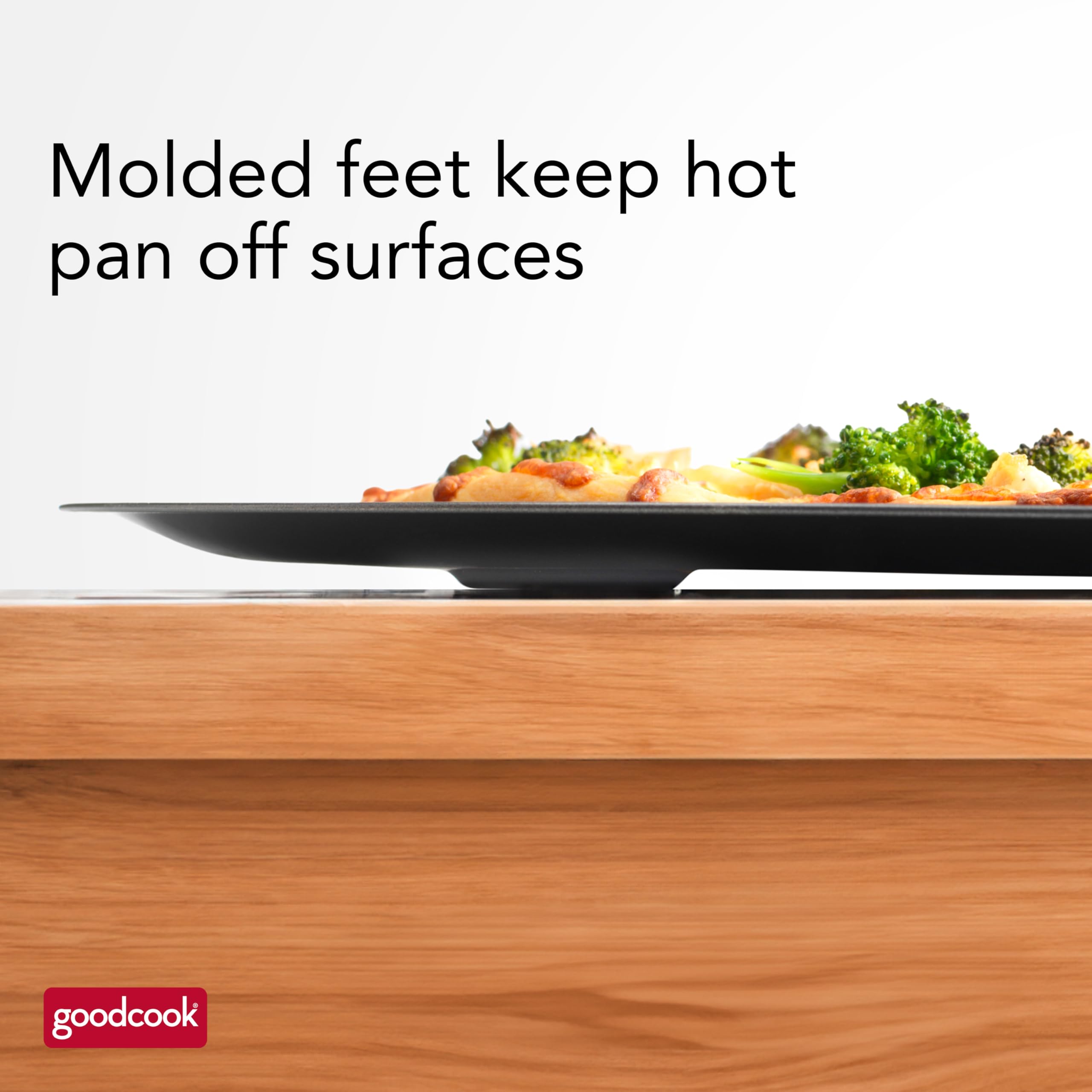 GoodCook AirPerfect 15.75" Insulated Nonstick Carbon Steel Pizza Pan with Holes