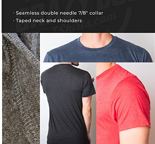 Mens Funny Easter T-Shirt – Sarcastic Chocolate Egg Bunny Tee – Hilarious Novelty Shirt for Spring – Soft Cotton Blend Casual Outfit