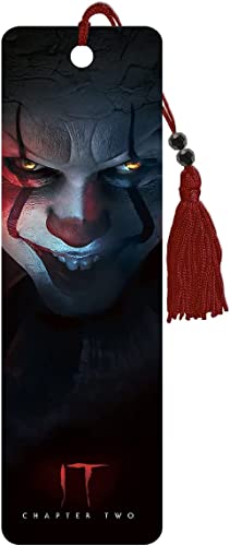 Horror Bookmark Set ~ "It" | The Exorcist ~ Stephen King Movie Merchandise for Men Women Office Supplies