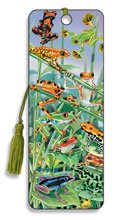 3D Frog "Hanging Around" Bookmark - by Artgame