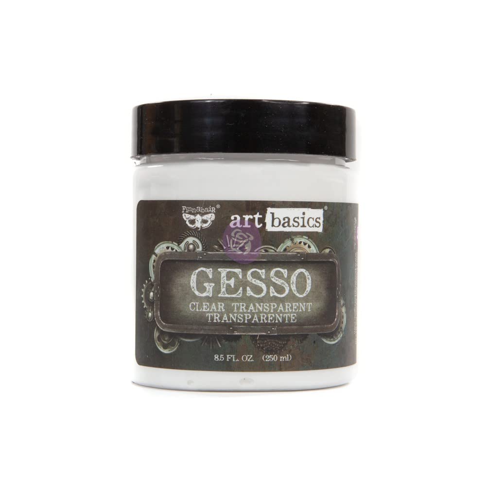 Prima Marketing Clear Gesso, 8.5 Fl Oz (Pack of 1)