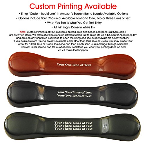 BookBone (TM) - Made in The USA - The Original Weighted Rubber Bookmark - Printed with - Nurses Have Heart - Holds Books Open