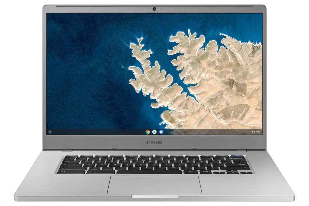 SAMSUNG Chromebook 4 + Chrome OS 15.6" Full HD IntelÂŽ CeleronÂŽ Processor N4000 4GB RAM 64GB eMMC Gigabit Wi-Fi -XE350XBA-K02US