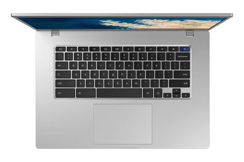 SAMSUNG Chromebook 4 + Chrome OS 15.6" Full HD IntelĀ® CeleronĀ® Processor N4000 4GB RAM 64GB eMMC Gigabit Wi-Fi -XE350XBA-K02US