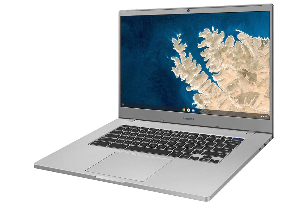 SAMSUNG Chromebook 4 + Chrome OS 15.6" Full HD IntelĀ® CeleronĀ® Processor N4000 4GB RAM 64GB eMMC Gigabit Wi-Fi -XE350XBA-K02US