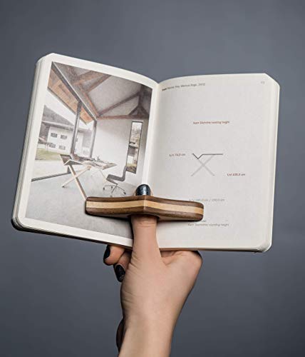 Useful Reading Accessories - Handmade Wooden Book Page Holder and 2 in 1 Letter Opener and Bookmark - Teacher Gift Ideas
