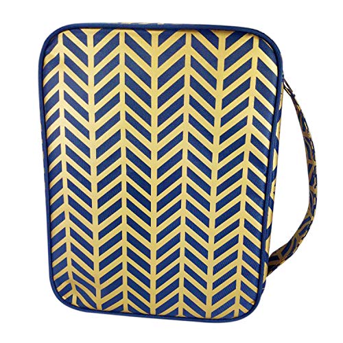 Contemporary Book Cover - Canvas Book Case with Pen Holder