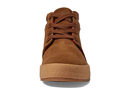 POLO RALPH LAUREN Boy's Camdyn (Little Kid) Snuff Suede/Tan Burnished 2 Little Kid M