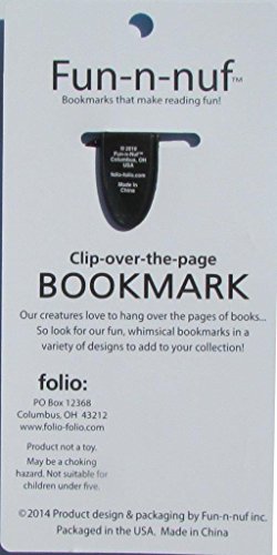 Owl Bookmarks (Clip-over-the-page) Set of 2 - Assorted colors