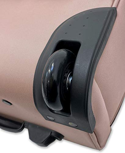LONDON FOG Bromley 15-Inch Under The Seat Bag,Lightweight, Rose Gold