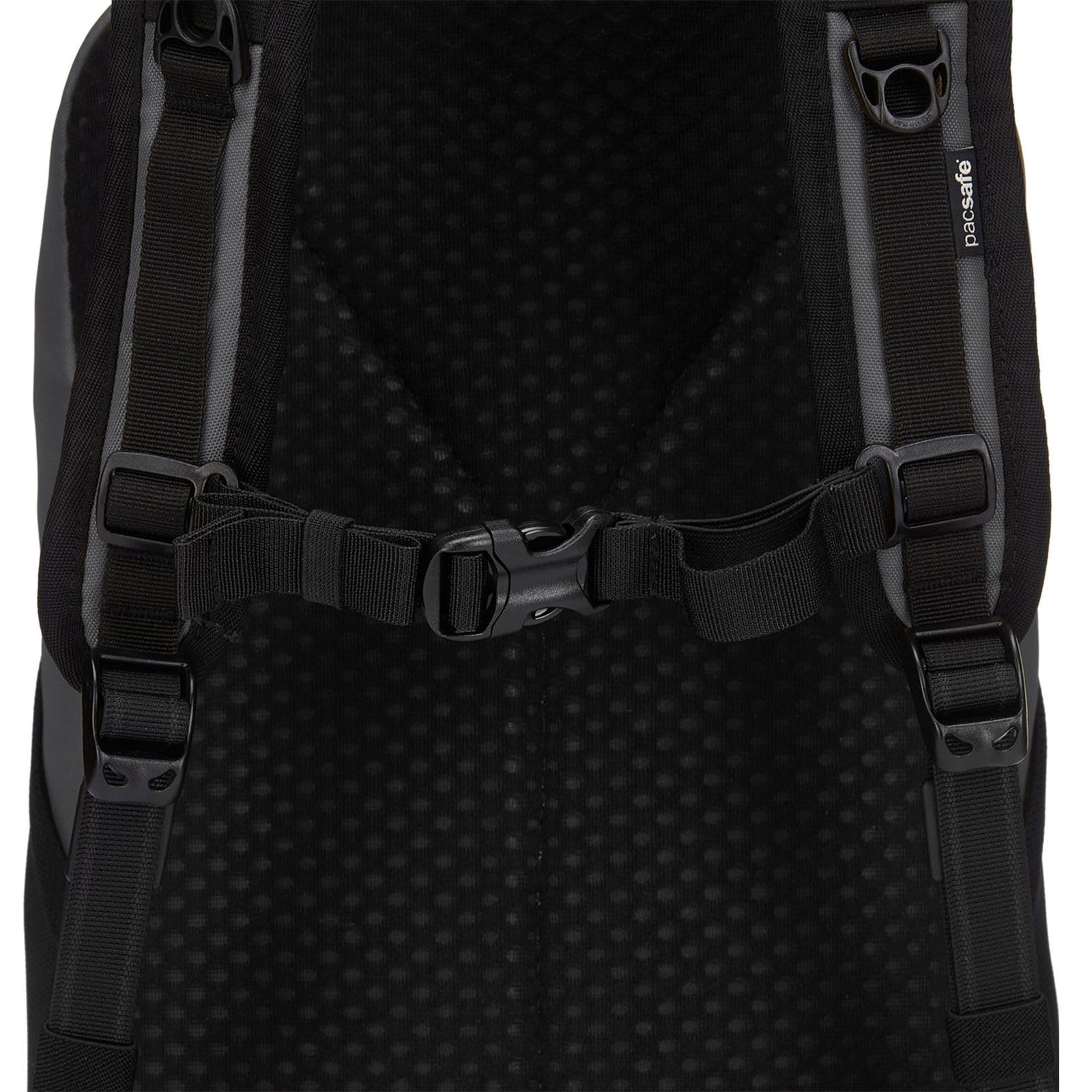 Pacsafe Vibe 20L Security & Anti-Theft Daypack - Slash Proof & Lockable, Slate