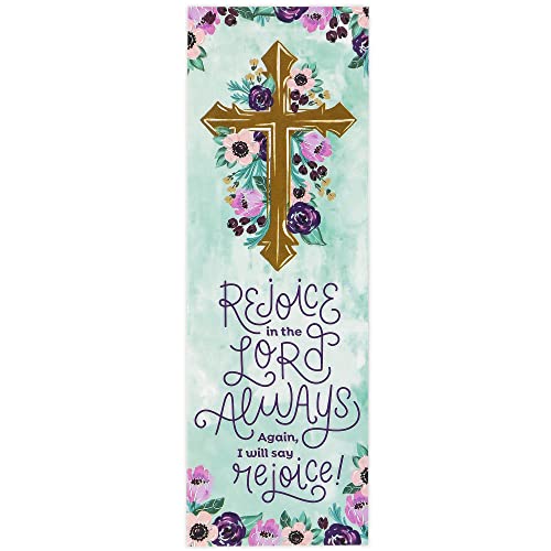 Salt & Light, Philippians 4:4 Rejoice in The Lord Bookmarks, 2 x 6 inches, 25 Bookmarks
