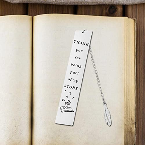 Inspirational Bookmark for Women Book Lover, Bookish Book Marker with Tassels, Reader Bookworms Reading Present Book Club Gifts