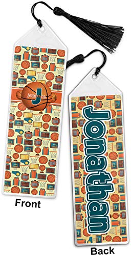 Basketball Book Mark w/Tassel (Personalized)