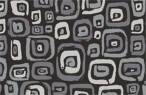 Bungalow Flooring Interstellar FlorArt Kitchen Mat, 2' x 3', Made in USA, Machine Washable, Water and Stain Resistant, Low Profile, Non-Slip