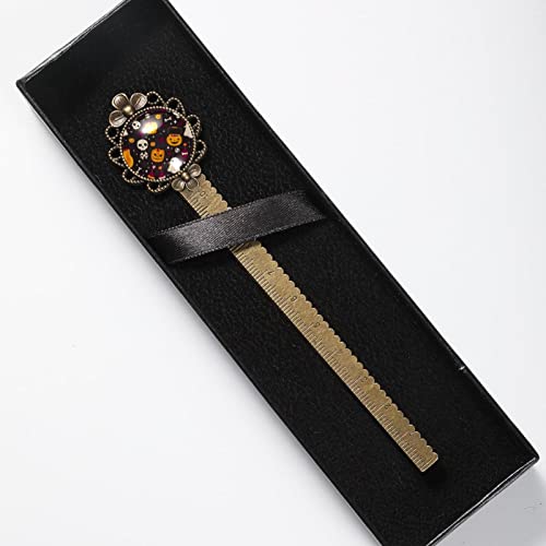 Handmade Bookmark Christmas Birthday Gifts Book Mark Mothers Day Valentine's Day, Halloween Jack-O-Lantern Skull Cartoon