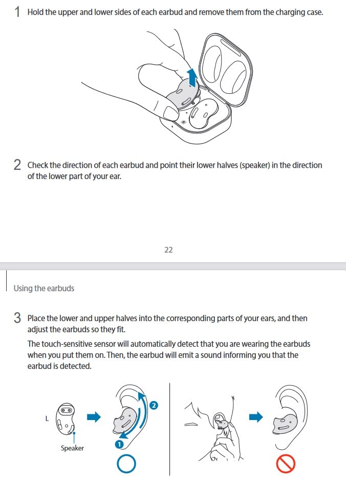 SAMSUNG Galaxy Buds Live True Wireless Earbuds US Version Active Noise Cancelling Wireless Charging Case Included, Mystic Bronze