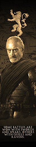 Tywin Lannister Game of Thrones Bookograph Metal Bookmark