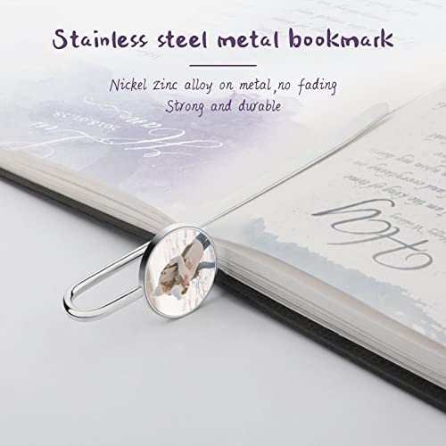 Custom Metal Bookmark Personalized Photo Bookmark Add Your Customized Photo Picture Text Bookmarks Design Standard Size for Women Men Teacher Student Work