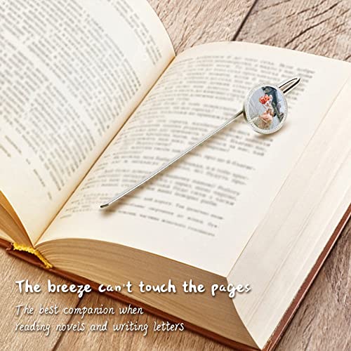 Custom Metal Bookmark Personalized Photo Bookmark Add Your Customized Photo Picture Text Bookmarks Design Standard Size for Women Men Teacher Student Work