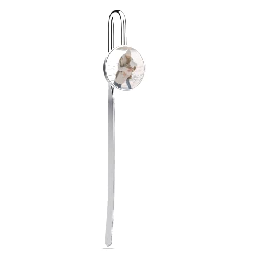 Custom Metal Bookmark Personalized Photo Bookmark Add Your Customized Photo Picture Text Bookmarks Design Standard Size for Women Men Teacher Student Work