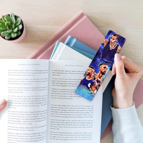 Bookmarks Metal Ruler Steph Bookography Basketball Bookworm Warriors Tassels Measure Reading for Book Bibliophile Gift Reading Christmas Ornament Markers Bookmark