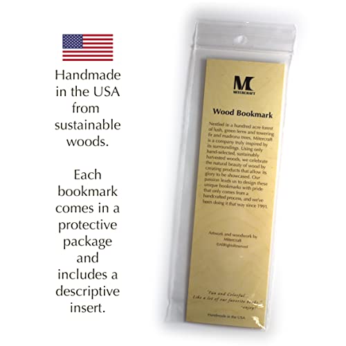 New Orleans, Louisiana Skyline - Engraved Wooden Bookmark with Tassel - Made in USA - Also Available Personalized