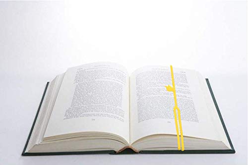TEKEFT 7 pcs Finger Pointer Bookmark Elastic Book Mark Strap - Random Color- (7 Color)