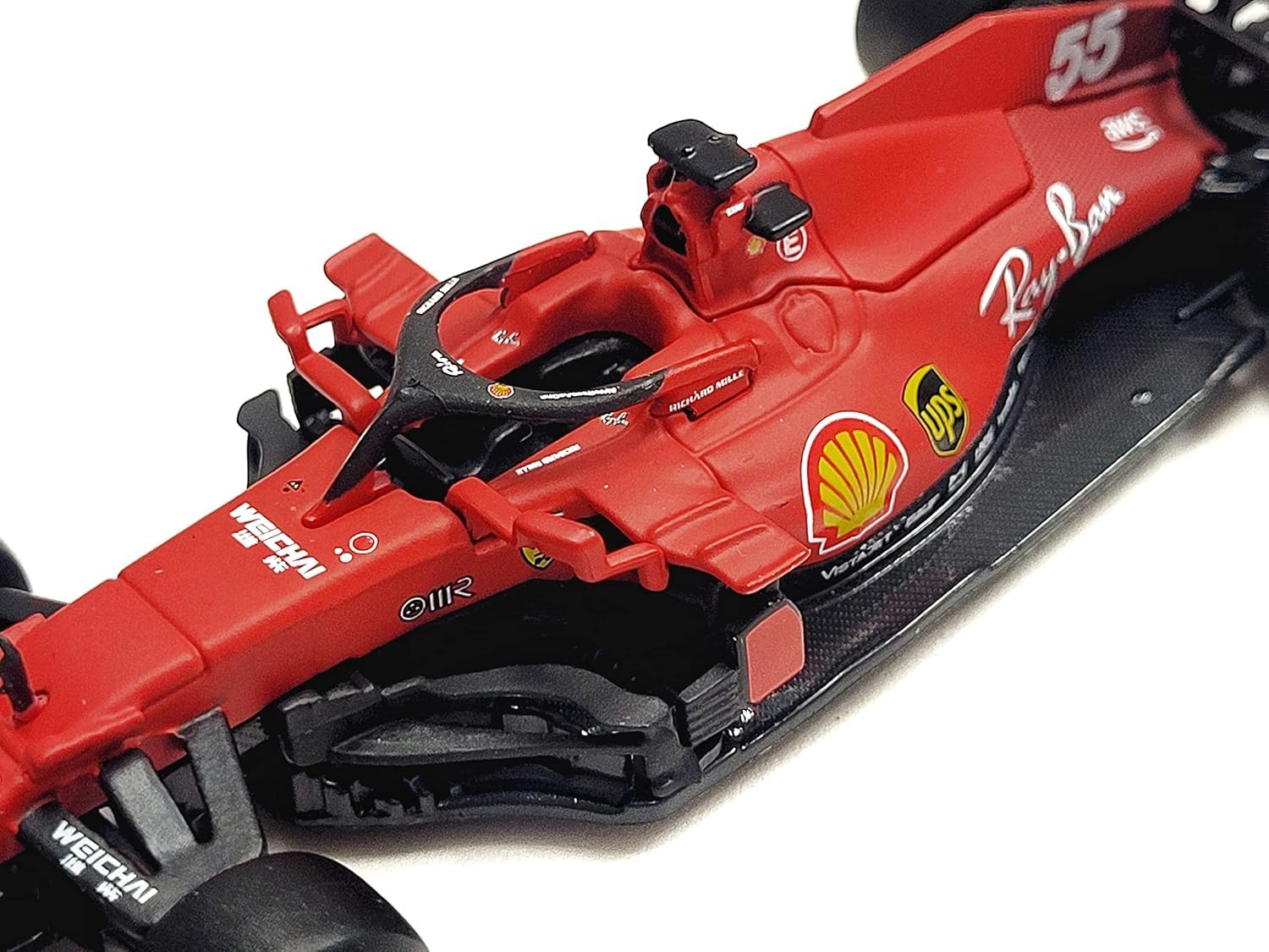 Bburago B18-36829S 1:43 F1 2021 Ferrari SF21 SAINZ, Assorted Designs and Colours