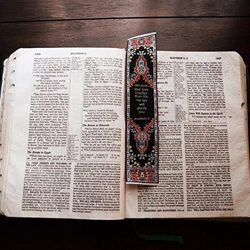 Logos Bookmark -Psalm 63:3, Christian, Cloth Carpet Bookmark