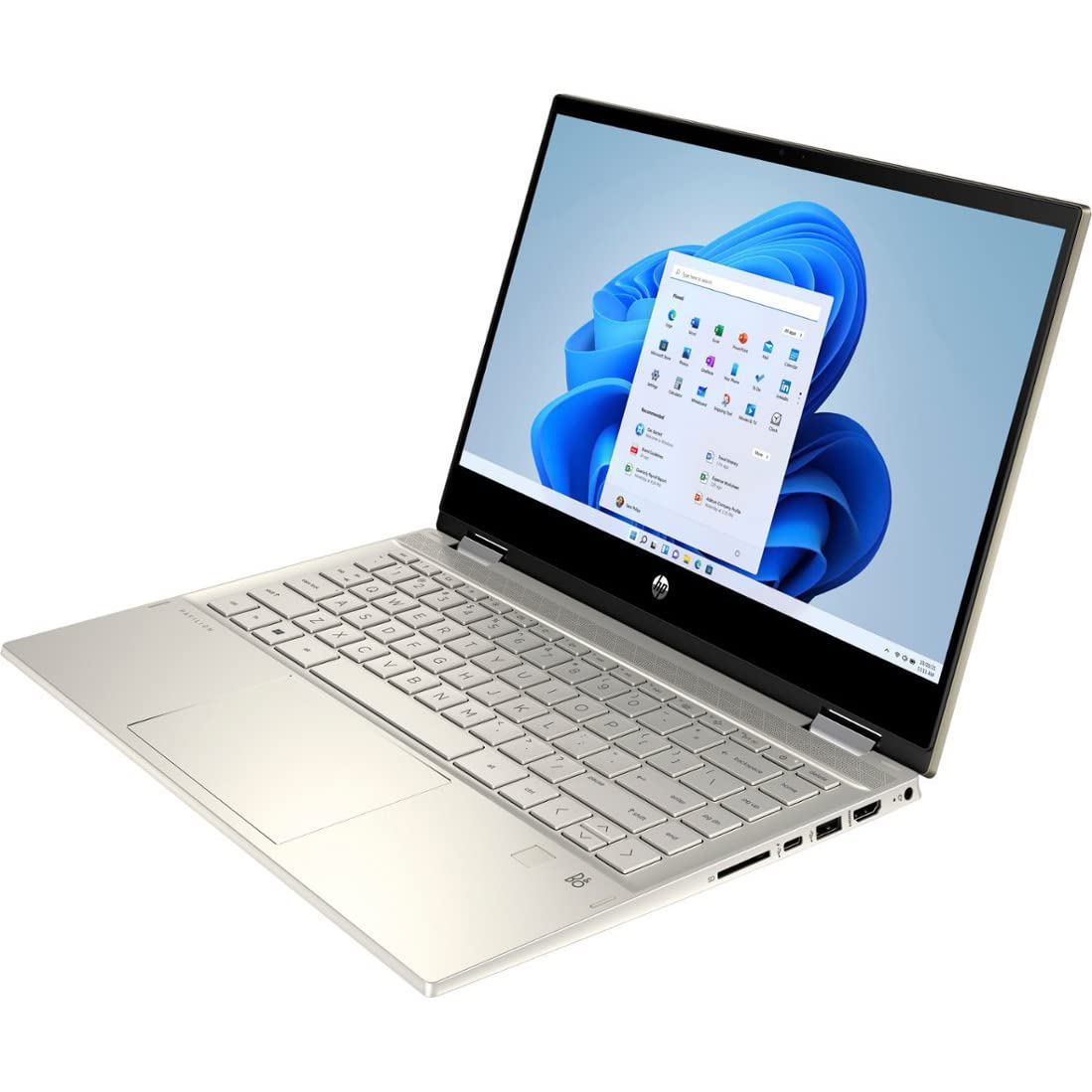 HP Pavilion x360 2-in-1 14" FHD Touchscreen Laptop Computer, Intel Quad-Core i5-1135G7 up to 4.2GHz (Beat i7-1065G7), 16GB DDR4 RAM, 1TB PCIe SSD, WiFi 6, Silver, Windows 11, BROAG Extension Cable
