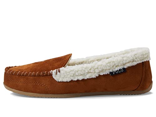 POLO RALPH LAUREN Declan Moccasin Slipper Snuff 9 M