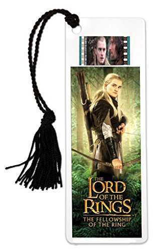 Legolas Bookmark - Lord of The Rings - Fellowship of The Ring - Features Real Clip of 35mm Film from Lord of The Rings Movies