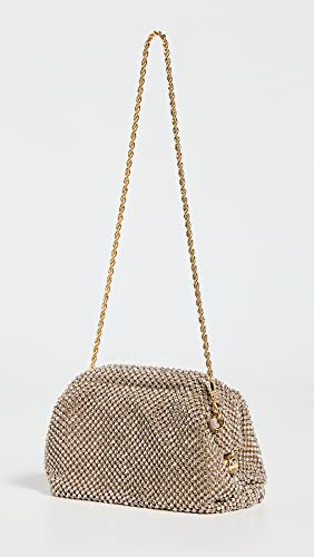 Loeffler Randall Women's Doris Mini Frame Pouch, Gold, One Size