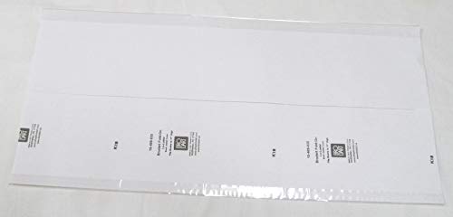 5 Pack 11" x 24" Brodart Fold-On Book Jacket Covers -- Center-Loading, Lo-Luster, Mylar, Adjustable