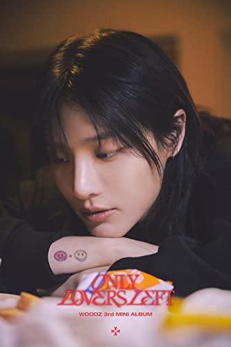 WOODZ ONLY Lovers Left 3rd Mini Album Random Version CD+1p Folding Poster On Pack+96p Booklet+1p Sticker+1p Post+1p Lyrics Bookmark+1p PhotoCard+1p Message Card+Tracking