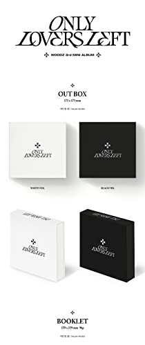 WOODZ ONLY Lovers Left 3rd Mini Album Random Version CD+1p Folding Poster On Pack+96p Booklet+1p Sticker+1p Post+1p Lyrics Bookmark+1p PhotoCard+1p Message Card+Tracking