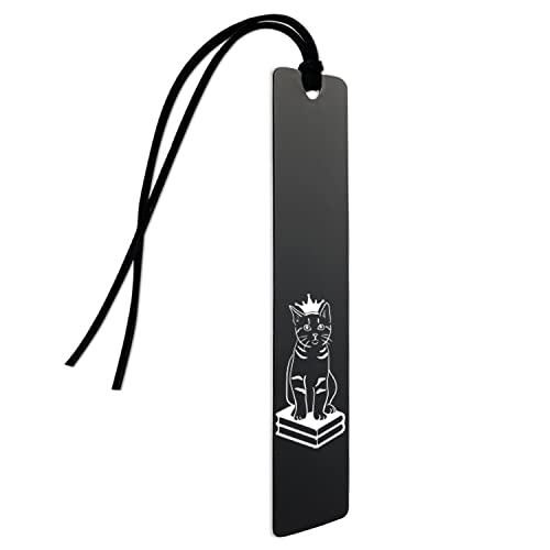 The Cat Queen Inspirational Bookmark Gifts for Women Cat Owner Girls Lovers Sister Bookworm Daughter Book Friend Female Sister Gifts Friendship Gifts Thank You Gift