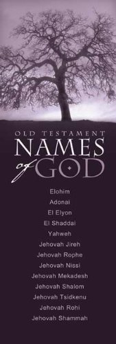 Bookmarks-Names Of God In Old Testament (Package of 25)