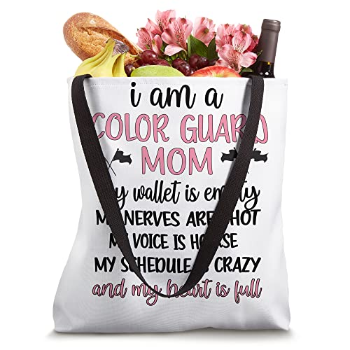Color Guard Mom Of A Color Guard Member Mama Tote Bag